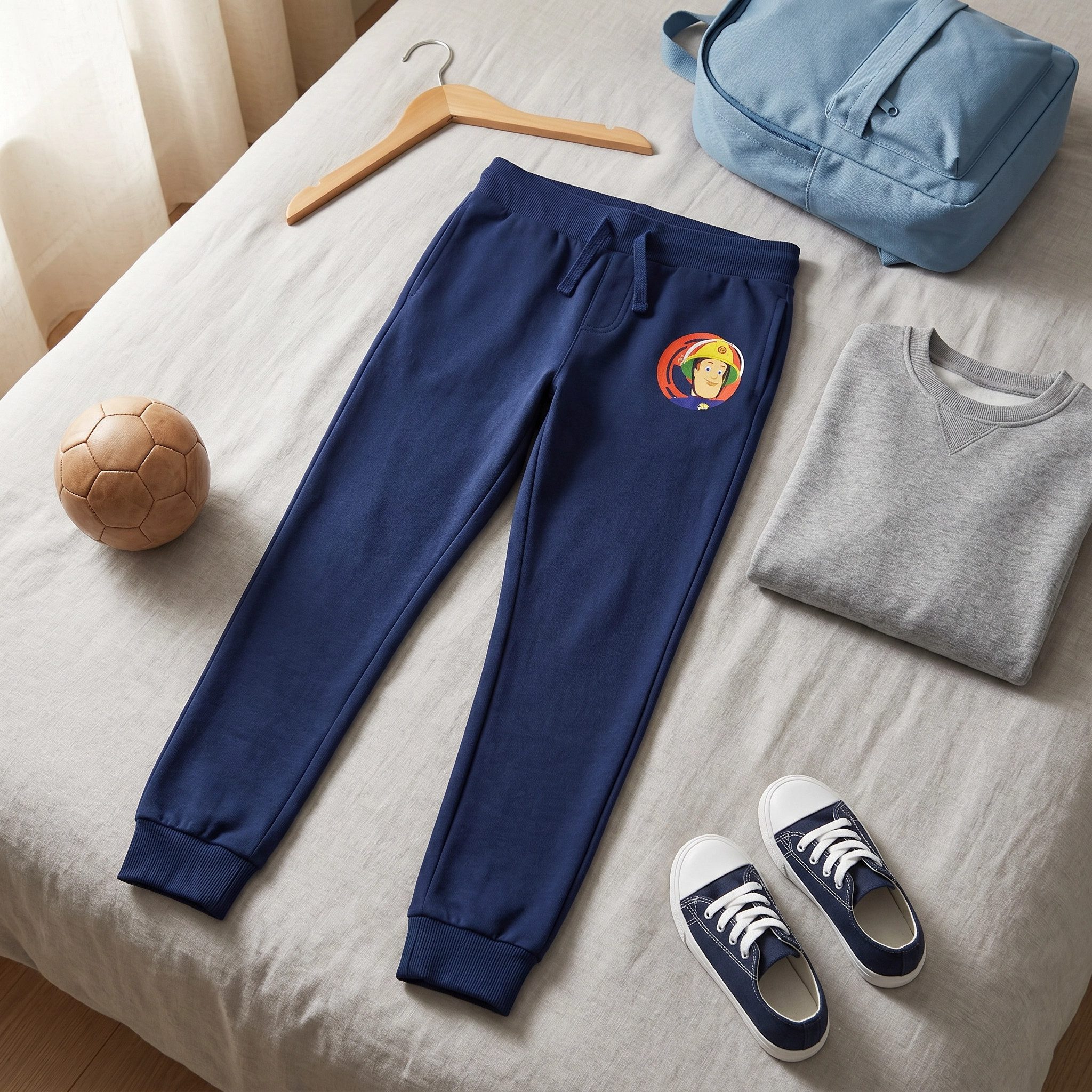Fireman Sam Jogginghose Feuerwehrmann Sam Kinder Jungen Hose Gr. 98 bis ...