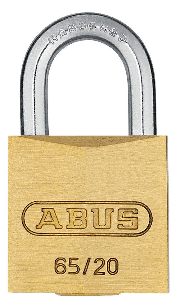 ABUS Vorhängeschloss ABUS Vorhängeschloss Messing 65/20 gl.-6204 - gleichschließend