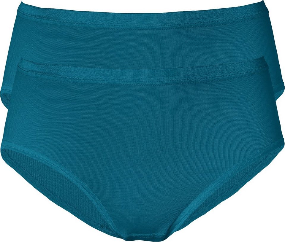 Erwin Müller Slip Damen Slip 2er Pack 2 St Modal Uni Waschen 60