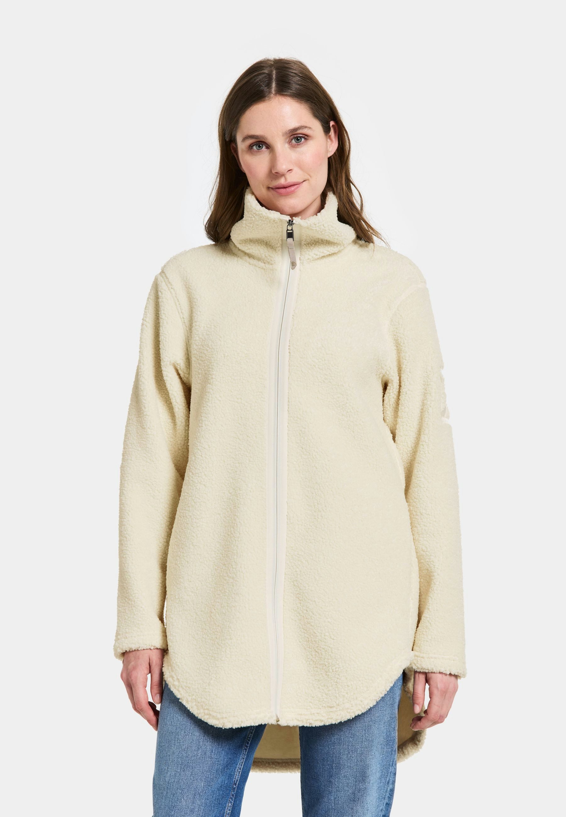 Didriksons Fleecejacke Damen Pile Teddy UMI mit Taschen