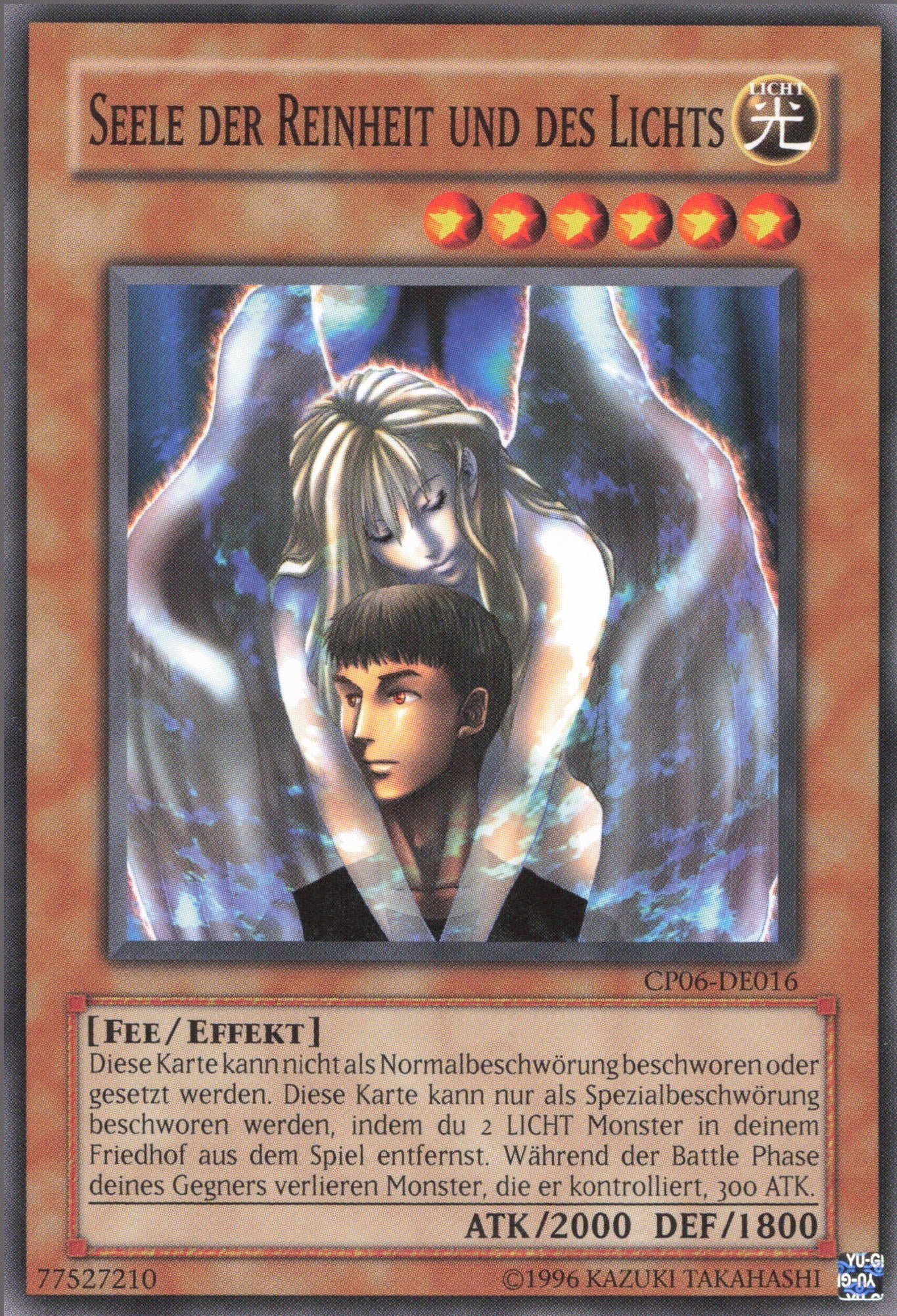 Recollectibles Sammelkarte Yugioh Karte Seele Der Reinheit Und Des