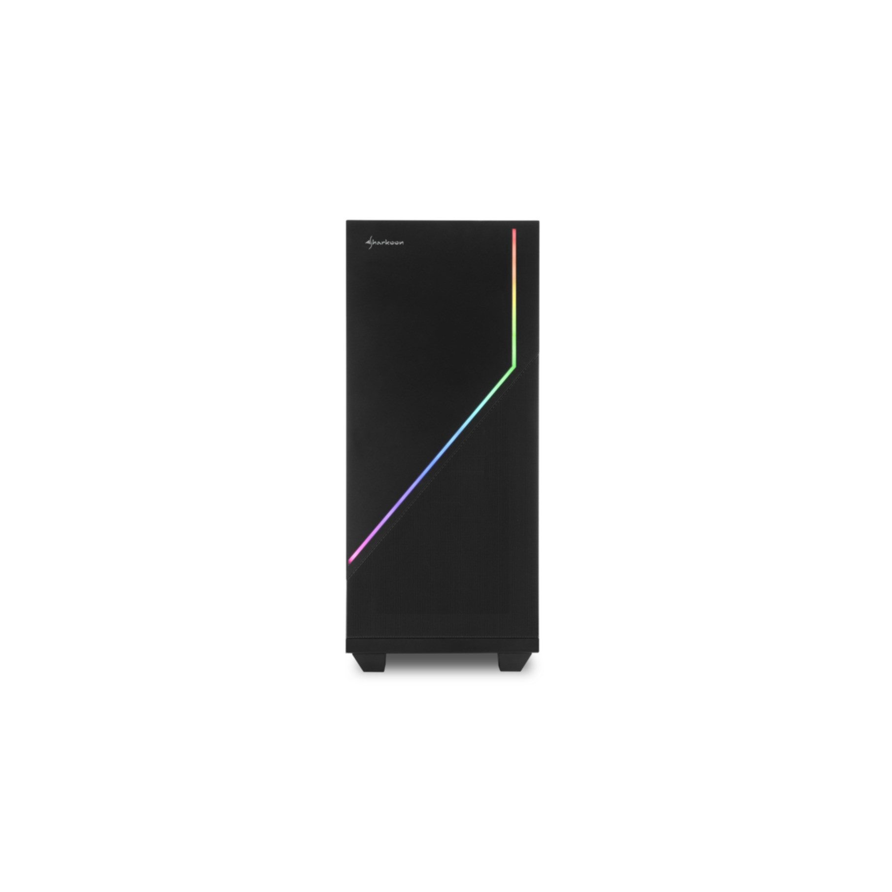 Sharkoon PC-Gehäuse RGB FLOW, Max CPU Kühlerhöhe: 16,5 cm
