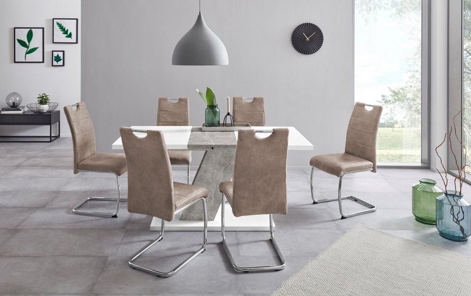 Hela Essgruppe Flora Set 5 Tlg Bestehend Aus Einem Tisch Und 4