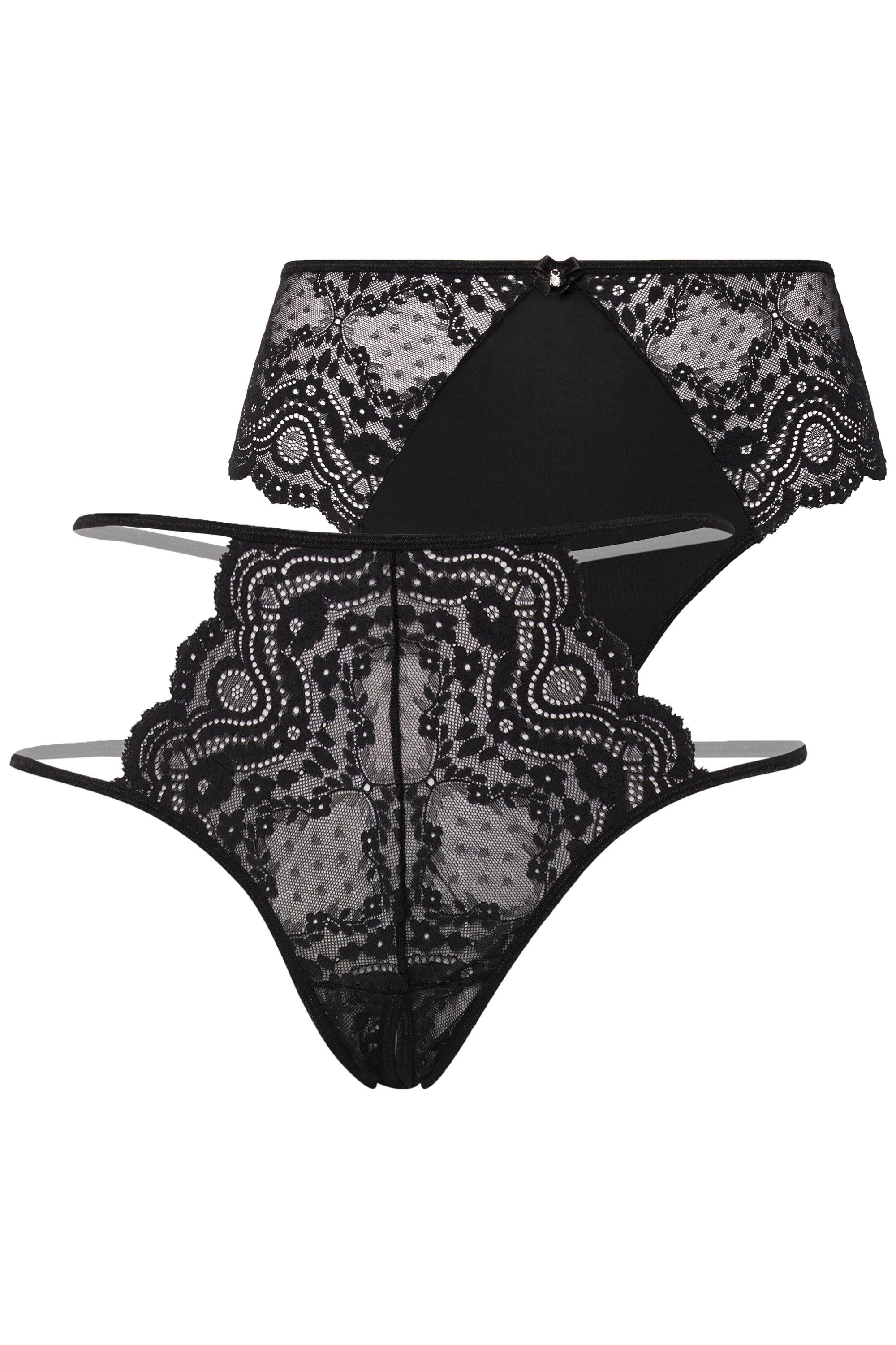 Ulla Popken Slip 2-tlg. Set Panty und String