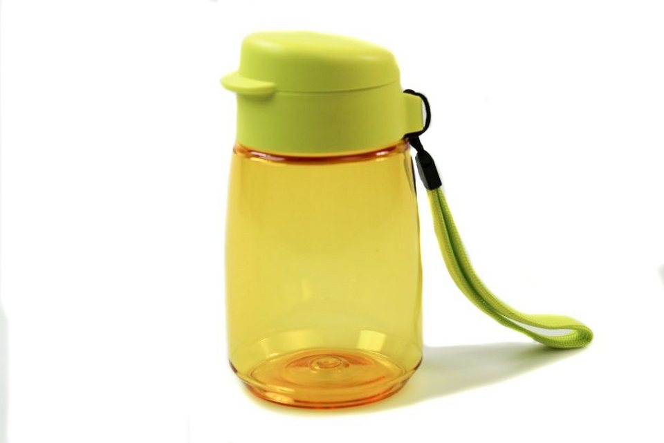 Tupperware Trinkflasche Eco 350 Ml Gelb Mit Bändel Ecoeasy