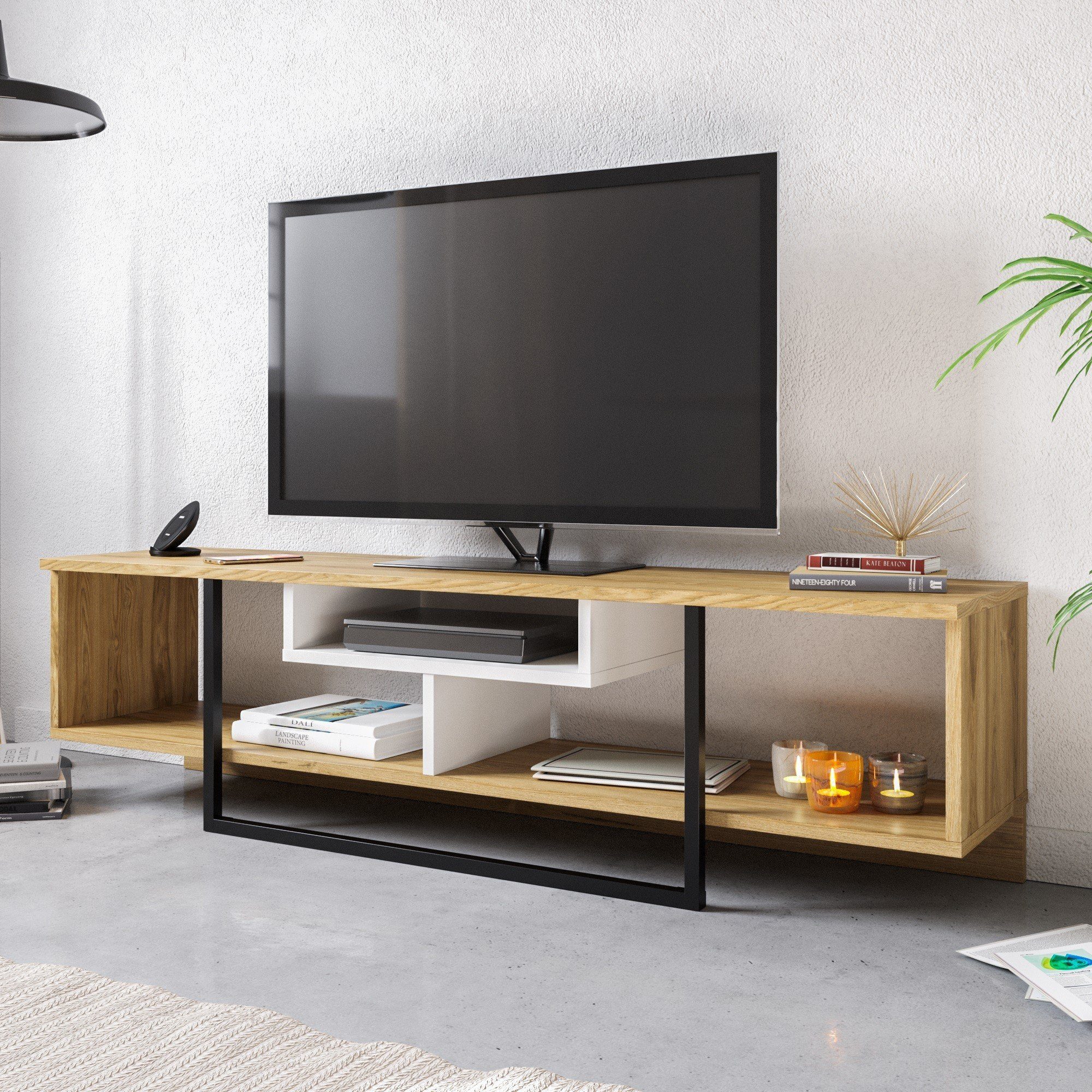 Skye Decor Tv Schrank 100 Melamine Coated Particle Board 402 Cm X 35