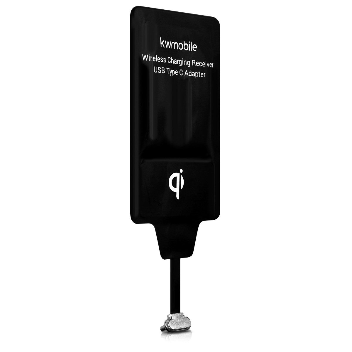 kwmobile Adapter, Qi Ladeempfänger mit USB-C Anschluss - Universal Type ...