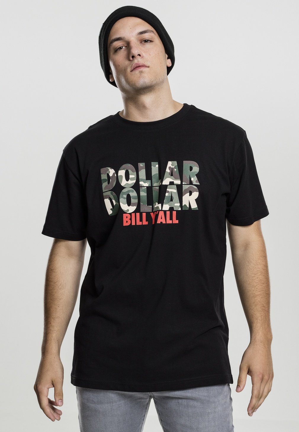 MisterTee T-Shirt Herren Dollar Tee (1-tlg)
