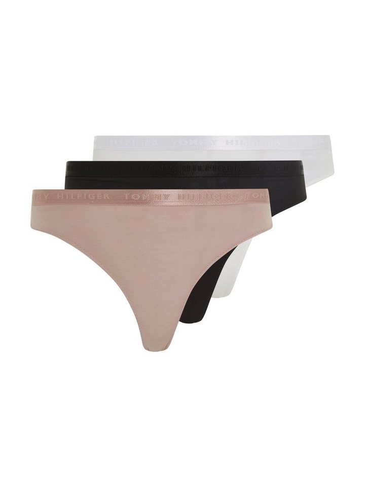 Tommy Hilfiger Underwear Slip 3p Thong Ext Sizes Packung 3 St 3er
