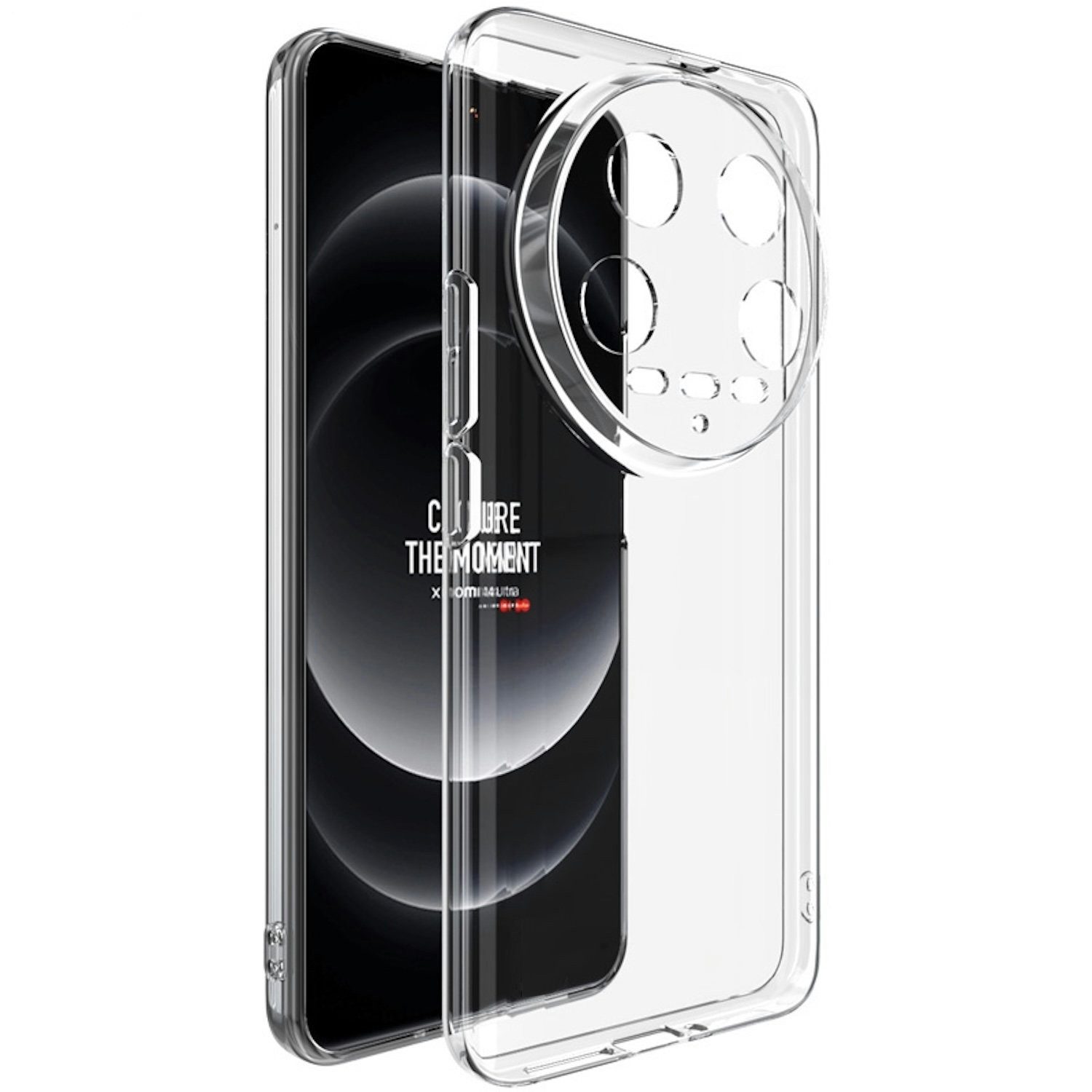 Wigento Handyhülle Für Xiaomi 14 Ultra Silikon Tpu Schutz Handy Hülle
