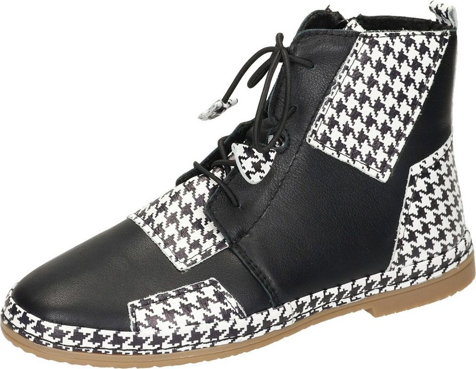 Manitu Stiefeletten Schnürstiefelette Aus Echtem Leder Tr Sohle