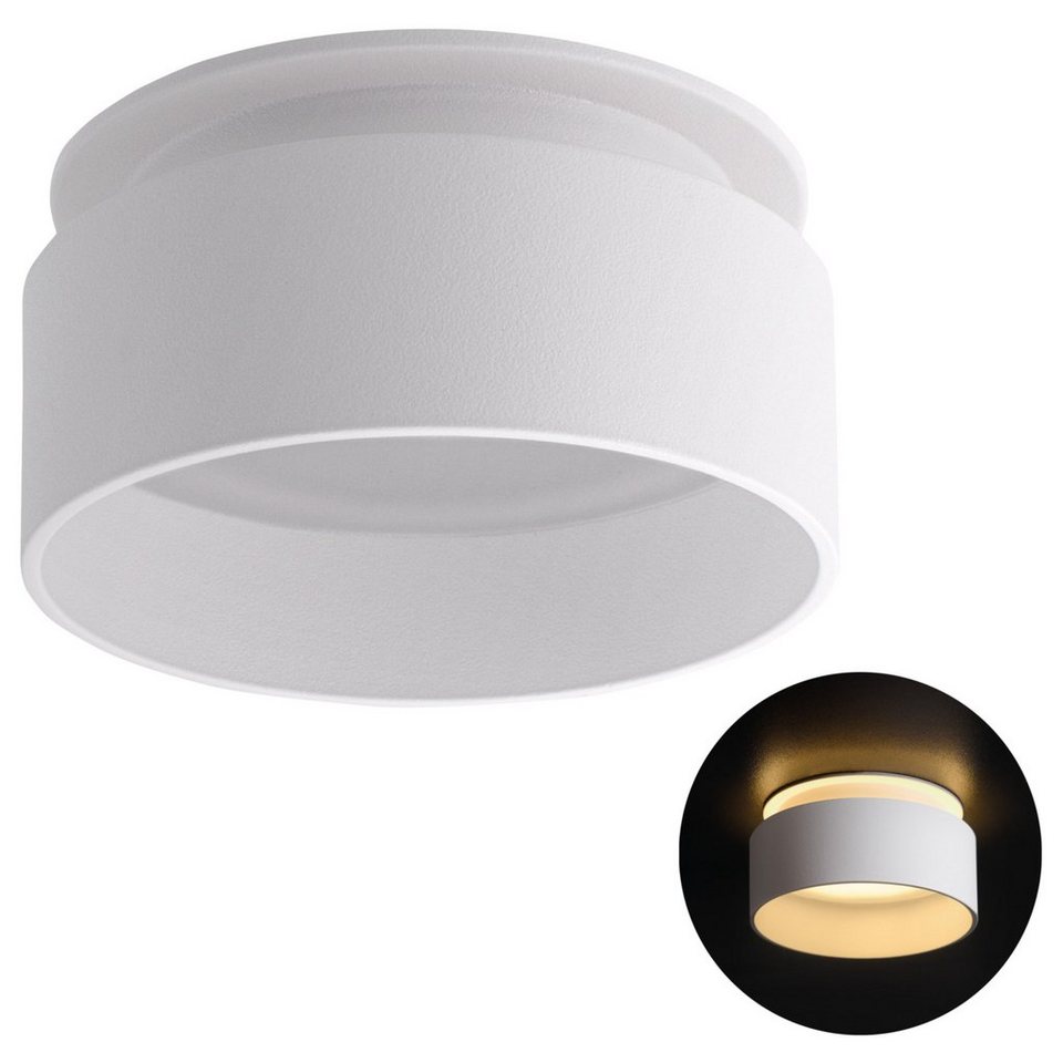 Ssc Luxon Aufbauleuchte Design Led Einbaustrahler Sudara Weiss Rund