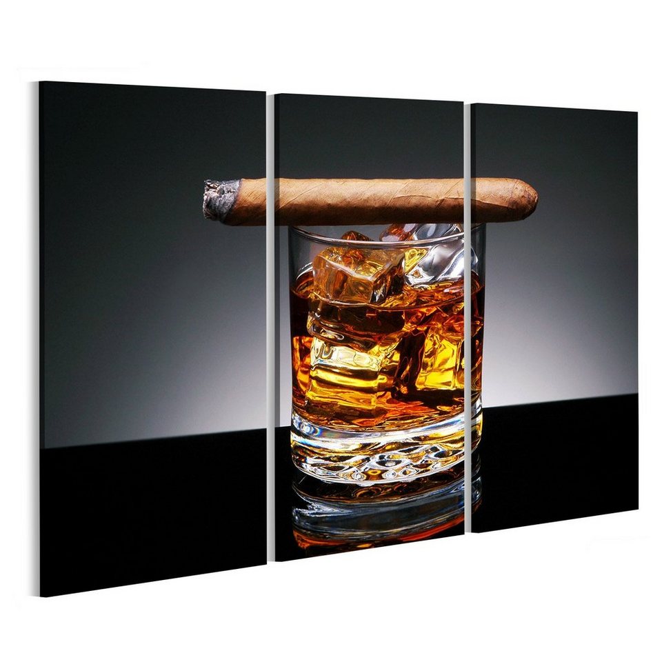Islandburner Leinwandbild Bild Auf Leinwand Lit Cigar Ruhestätte Auf