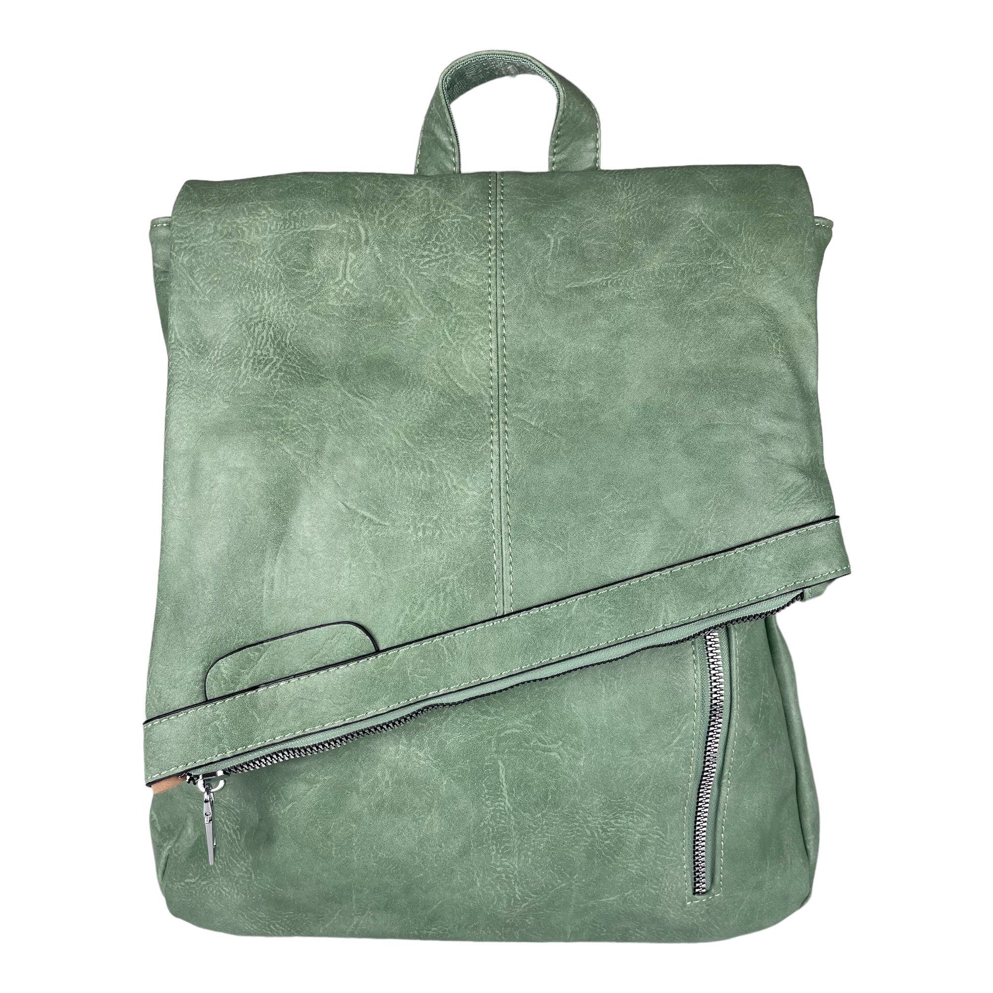 Taschen4life Rucksack 2in1 Rucksack & Umhängetasche in Einem 9200-17 ...