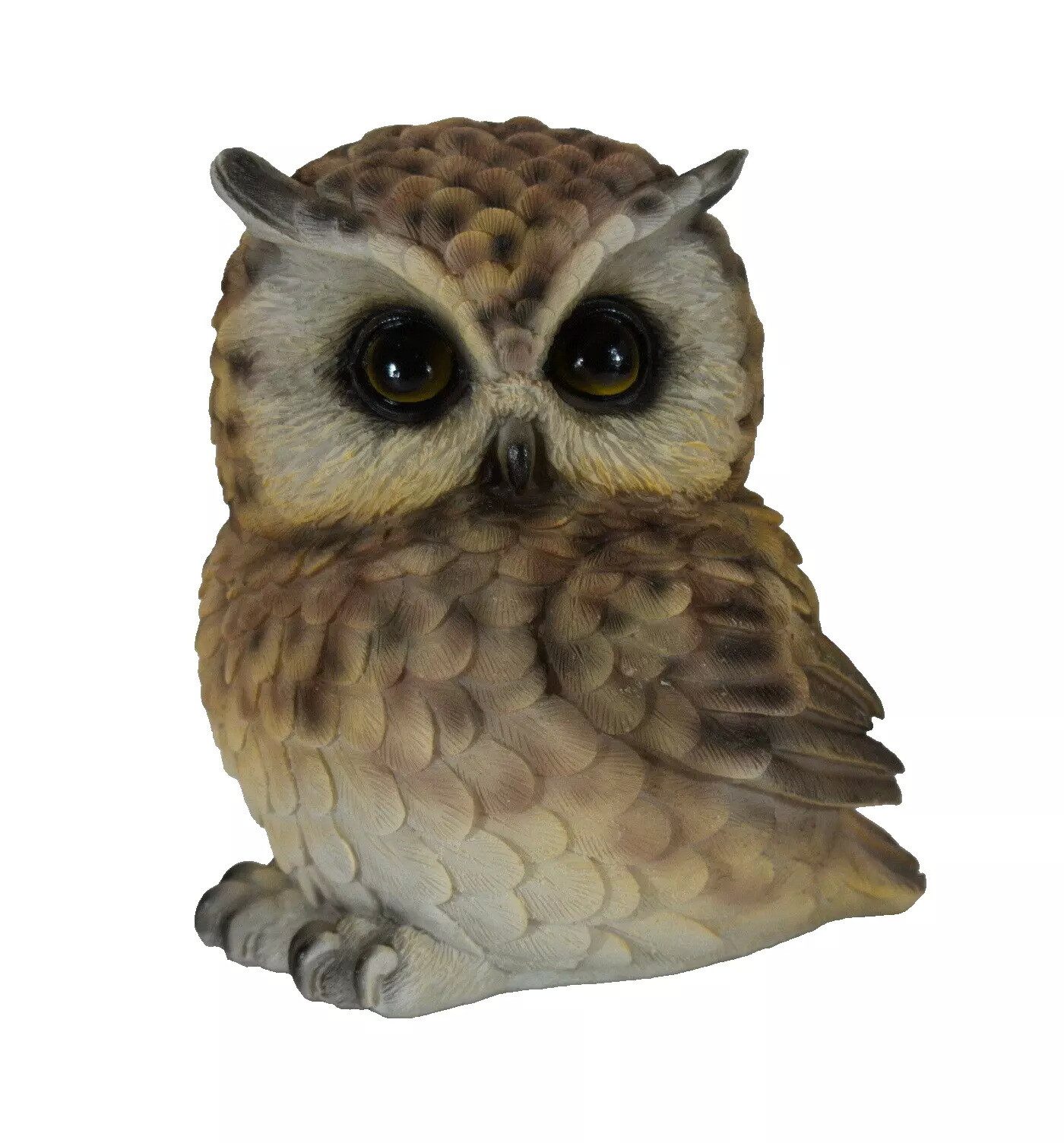 Kaufhaus le petit Tierfigur Deko Eule Kauz Garten Vogel Figur Skulptur Schleiereule Schneeeule ...