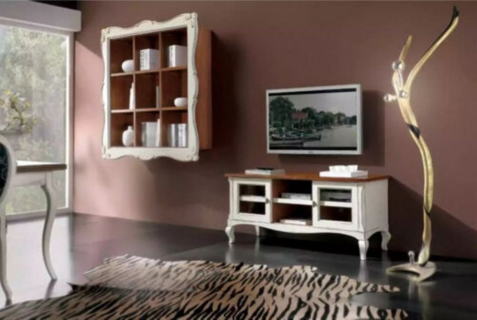 Jvmoebel Wohnzimmer Set Klassische Wohnzimmer Wohnwand Wandschrank