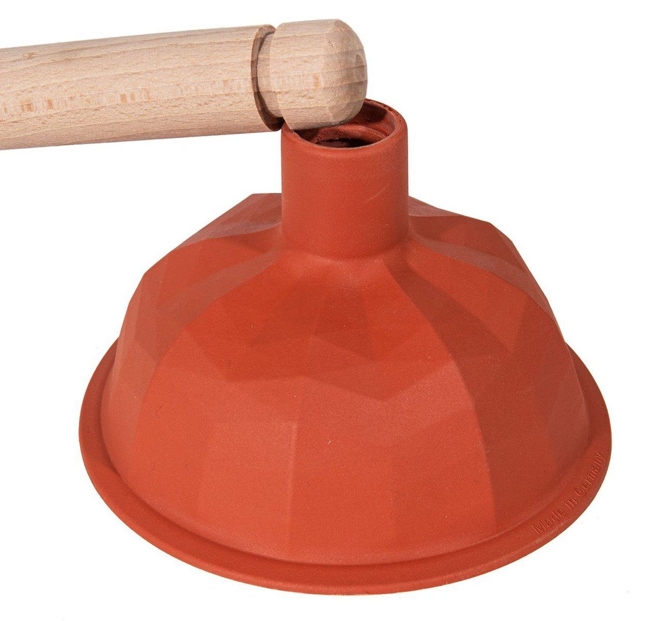 myMAW Pümpel WC Pümpel / Pömpel rot, made in germany