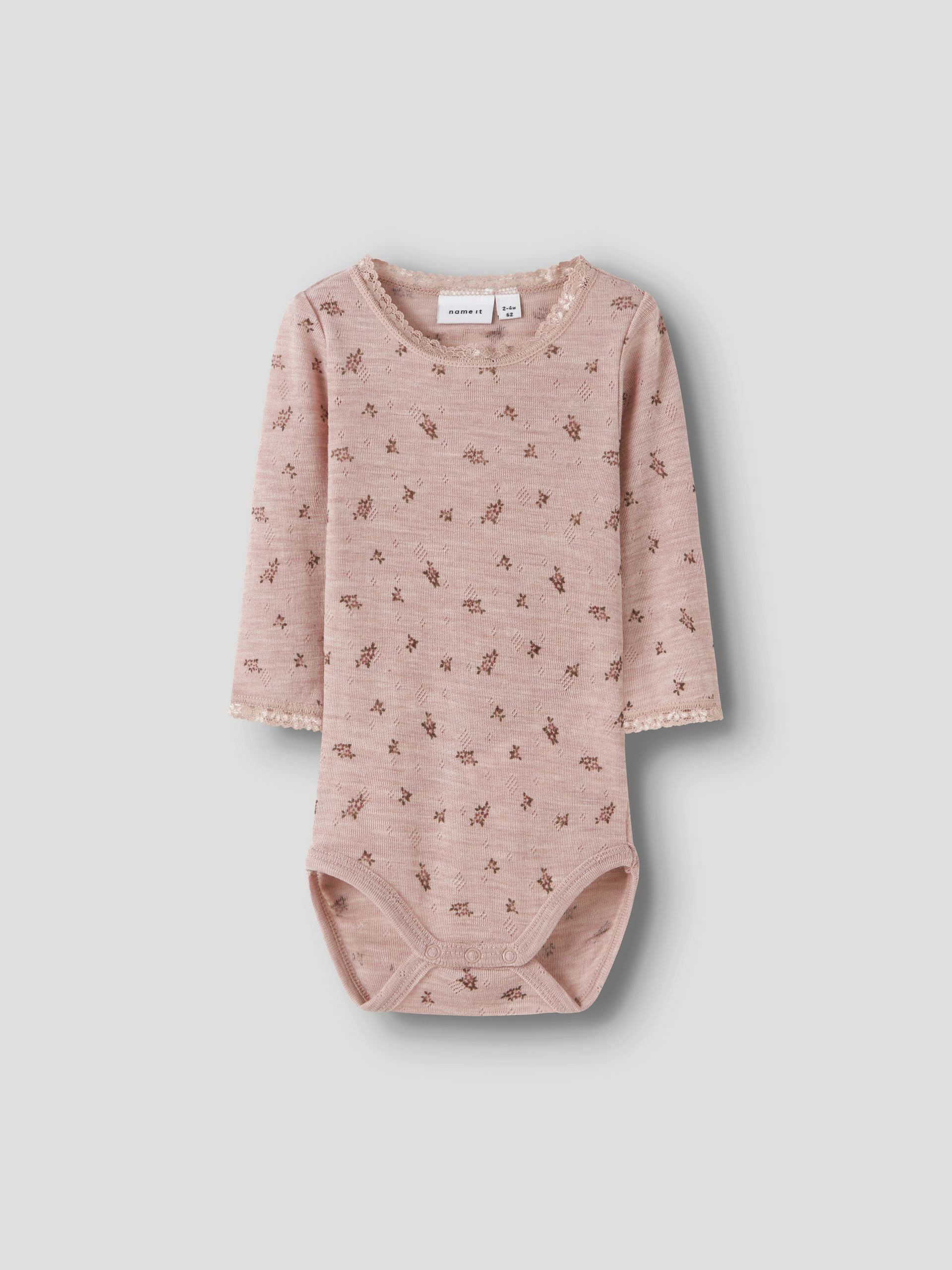 Name It Langarmbody NBFWANG Wolle NEEDLE LS BODY