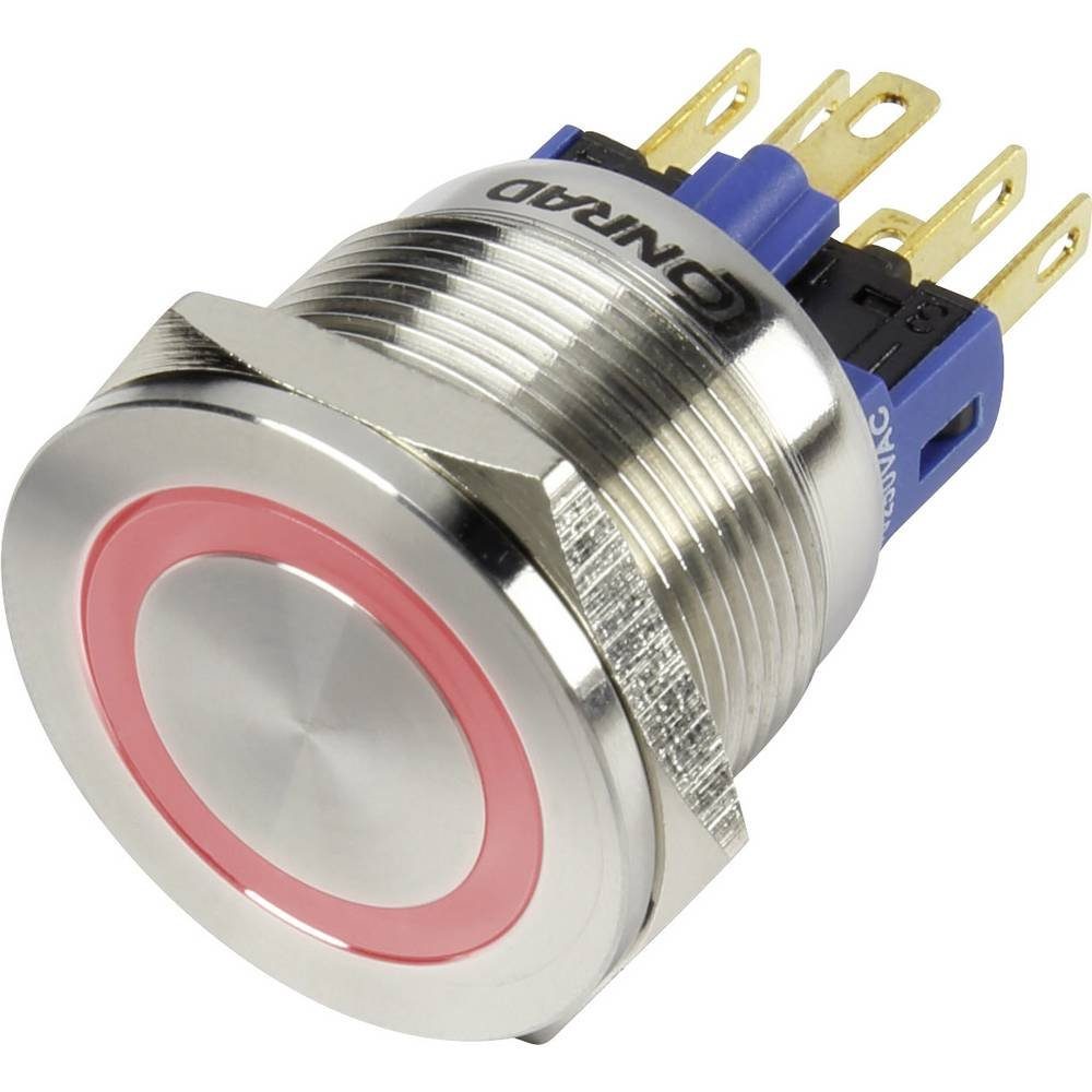 TRU COMPONENTS Schalter Drucktaster GQ22S-11E 1303040