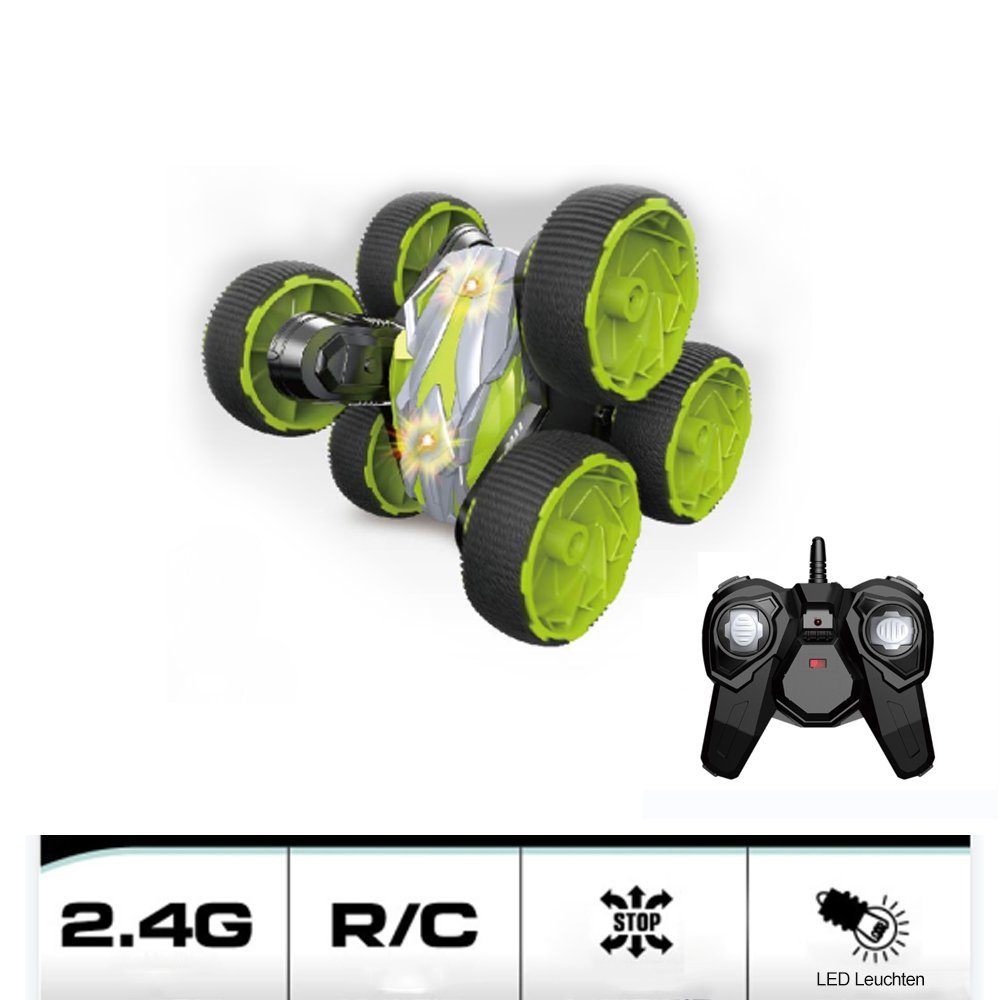 Nettlife RC-Auto Ferngesteuertes Auto, 2,4 GHz, Stunträdern 360° Drehung