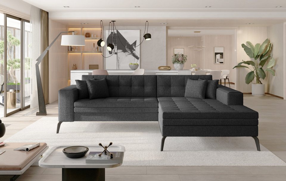 Mf Design Polsterecke Sokka Mit Bettfunktion Hochwertige Polsterung