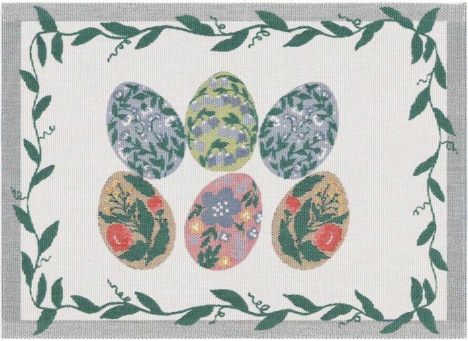 Platzset Tischsets 2er Set Egg Collection 599 35x48 Cm 100