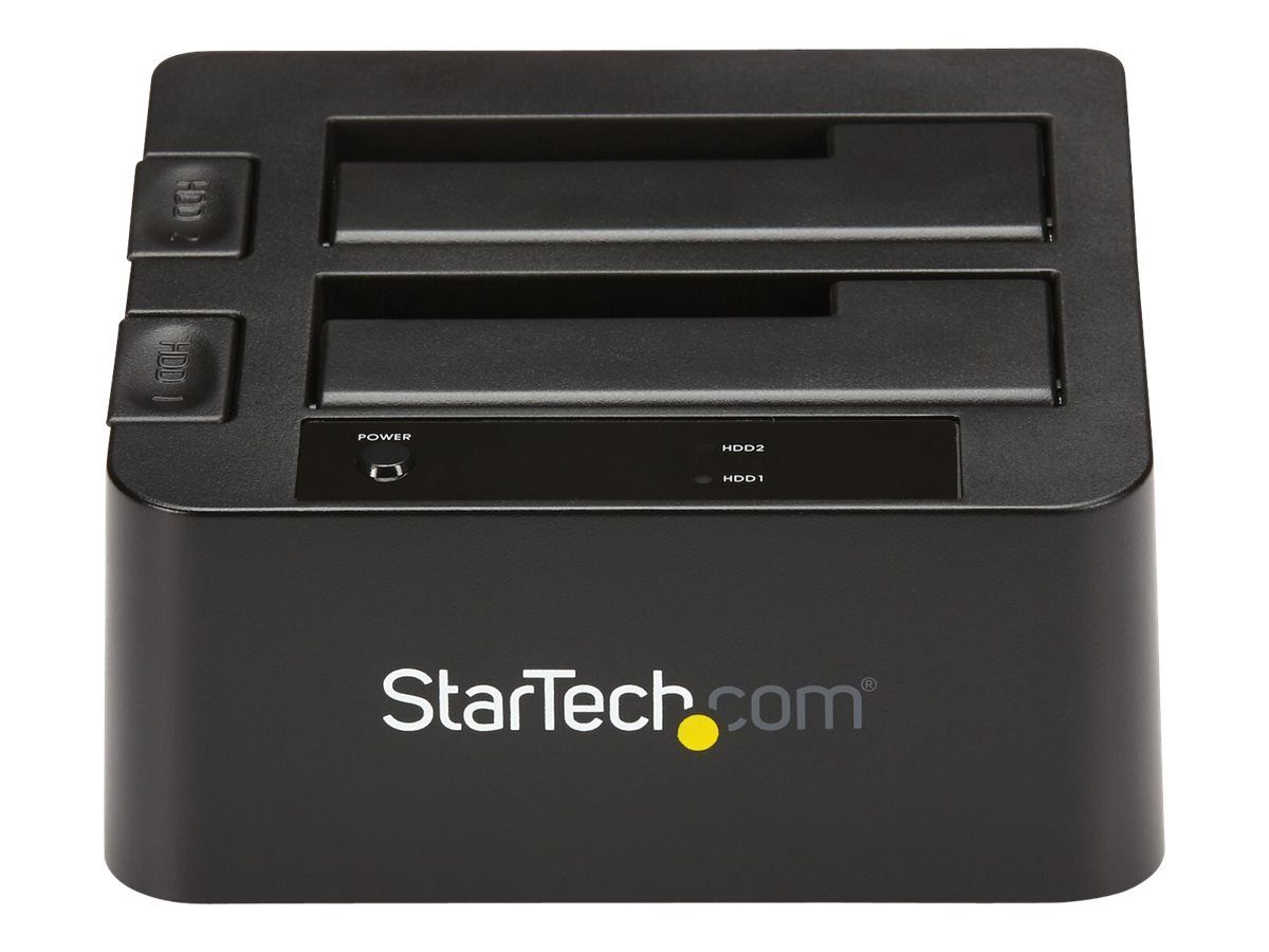 Startech.com Festplatten-Gehäuse STARTECH.COM USB 3.1 (10 Gbit/s) Dual-bay Festplatten ...