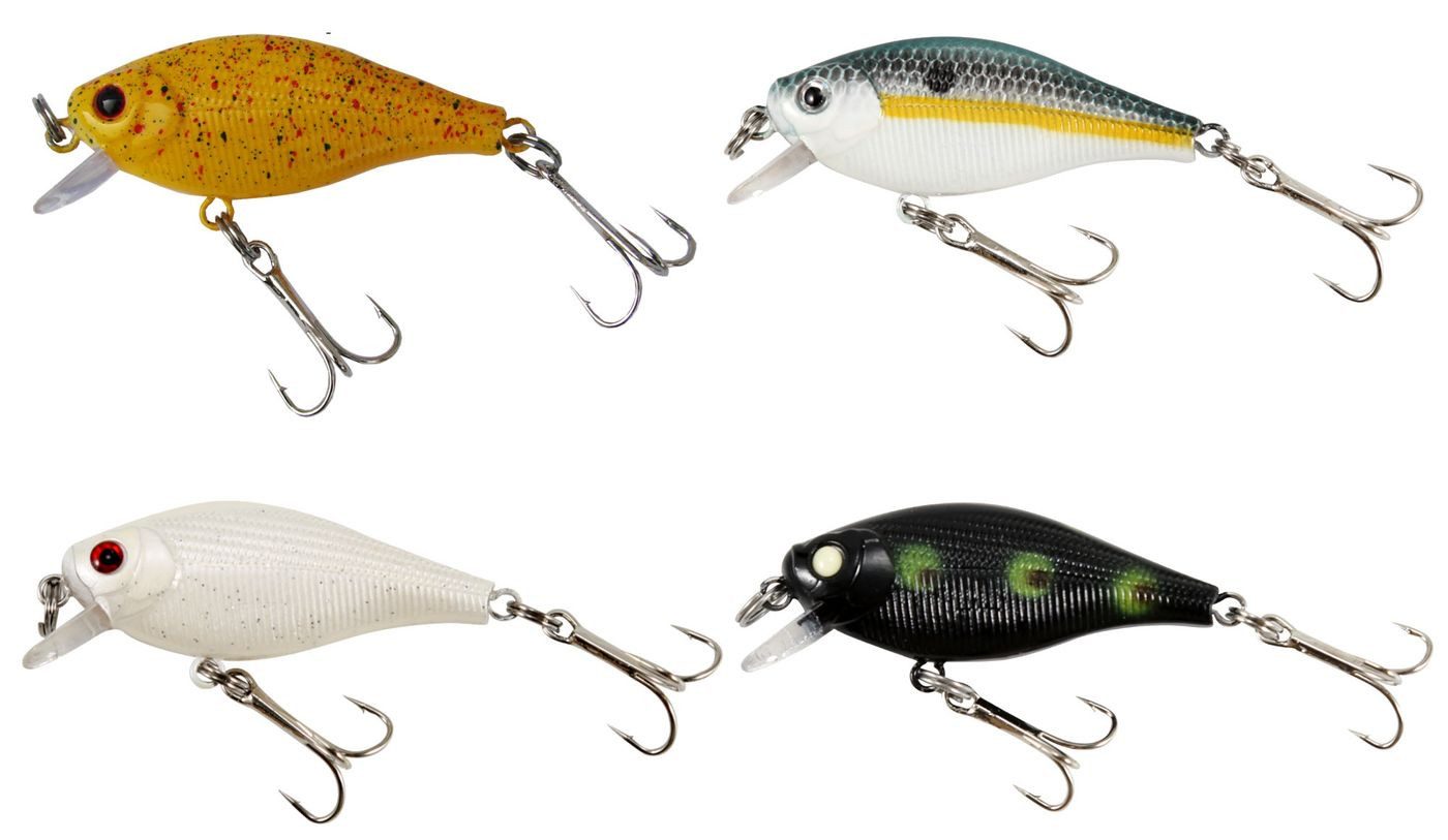 Paladin Kunstköder 4 Paladin Tiny Tumple 5cm 4,5g floating - Wobbler Set