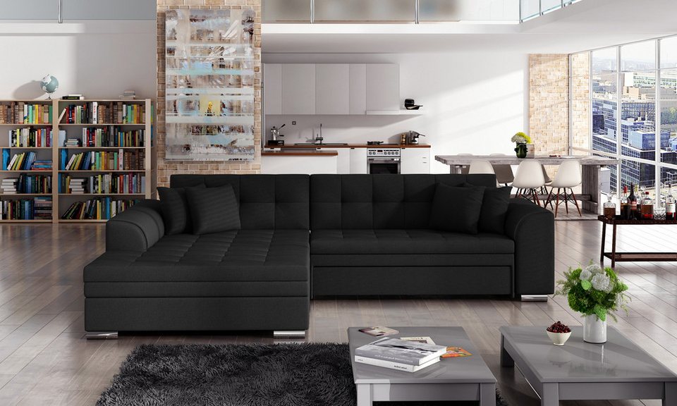 Mf Design Polsterecke Sarento Mit Bettfunktion Sofaecke Couchecke