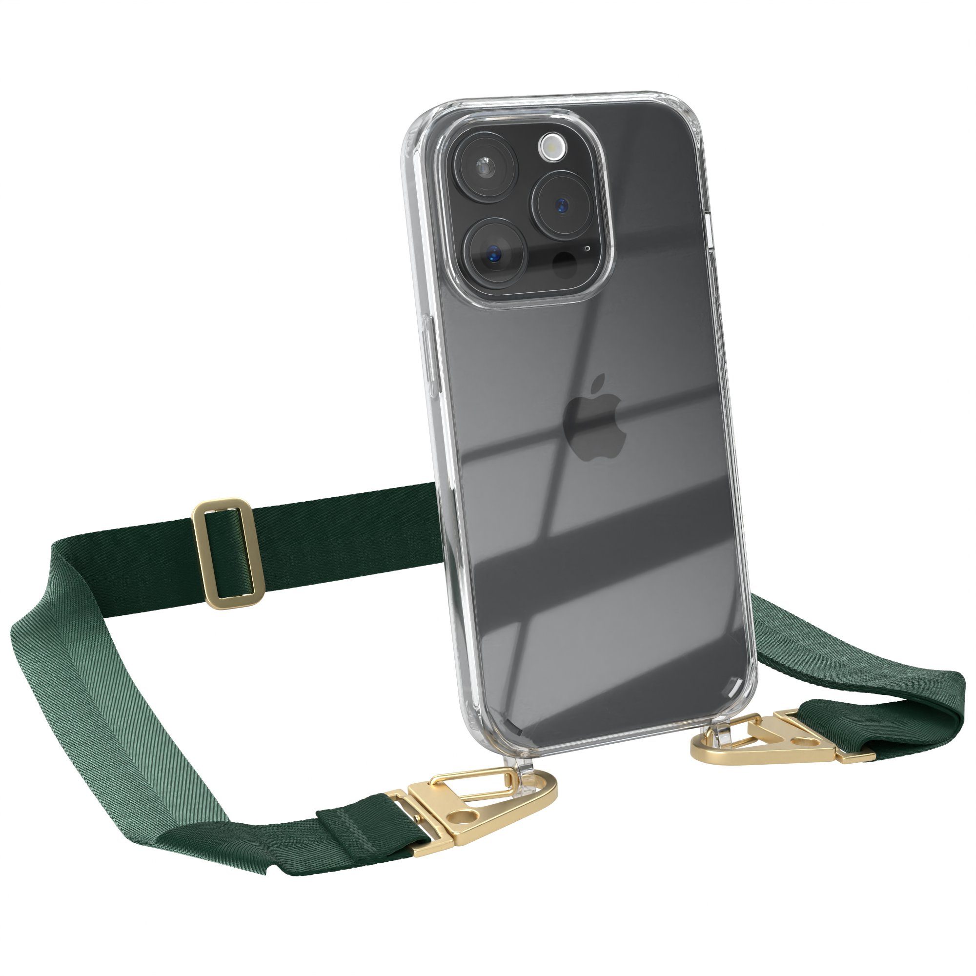 Eazy Case Handykette Silikon Kette Karabiner Für Apple Iphone 15 Pro 6