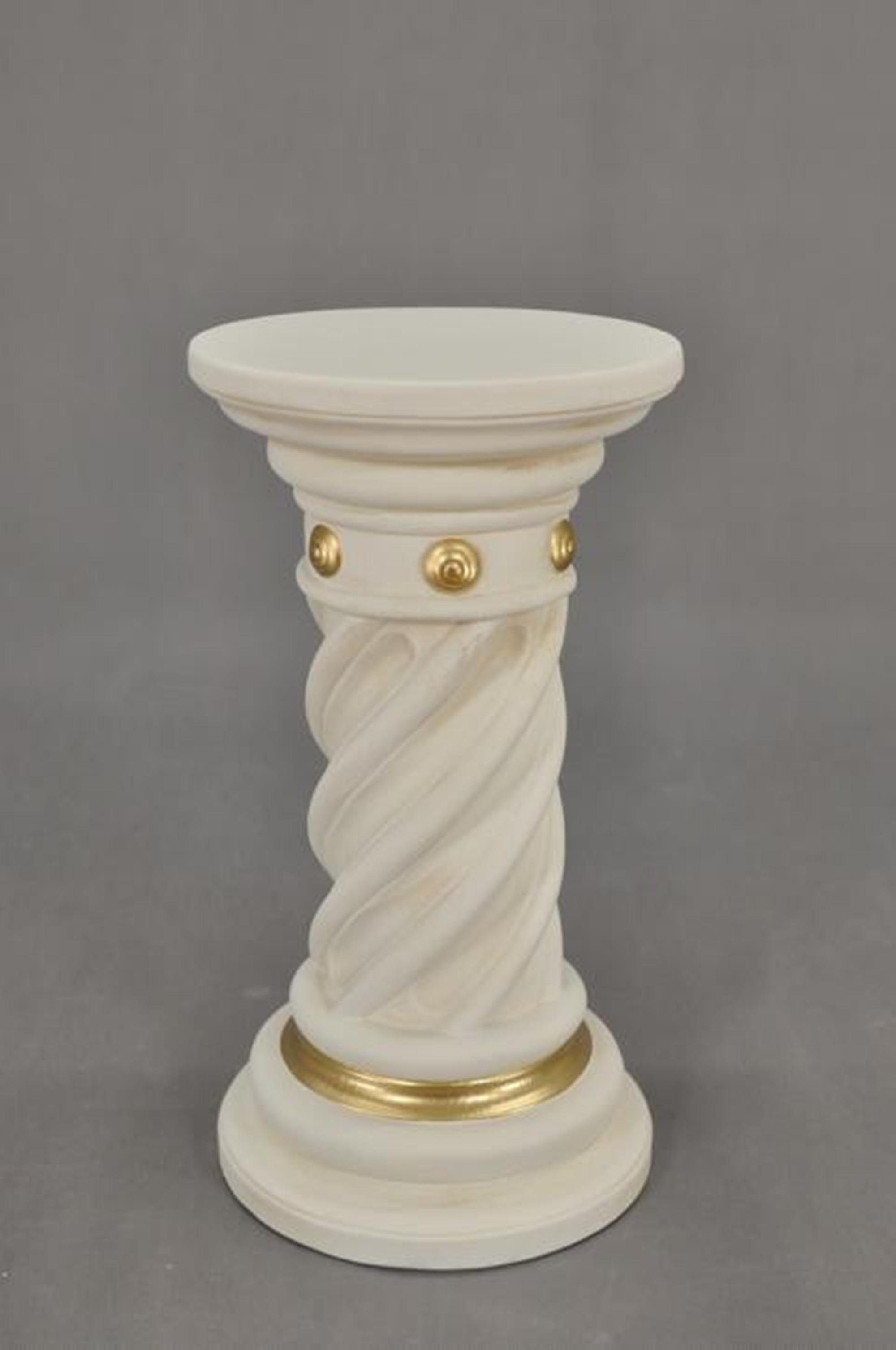Jvmoebel Skulptur Medusa Säule Römische Säulen Marmor Skulptur Figur