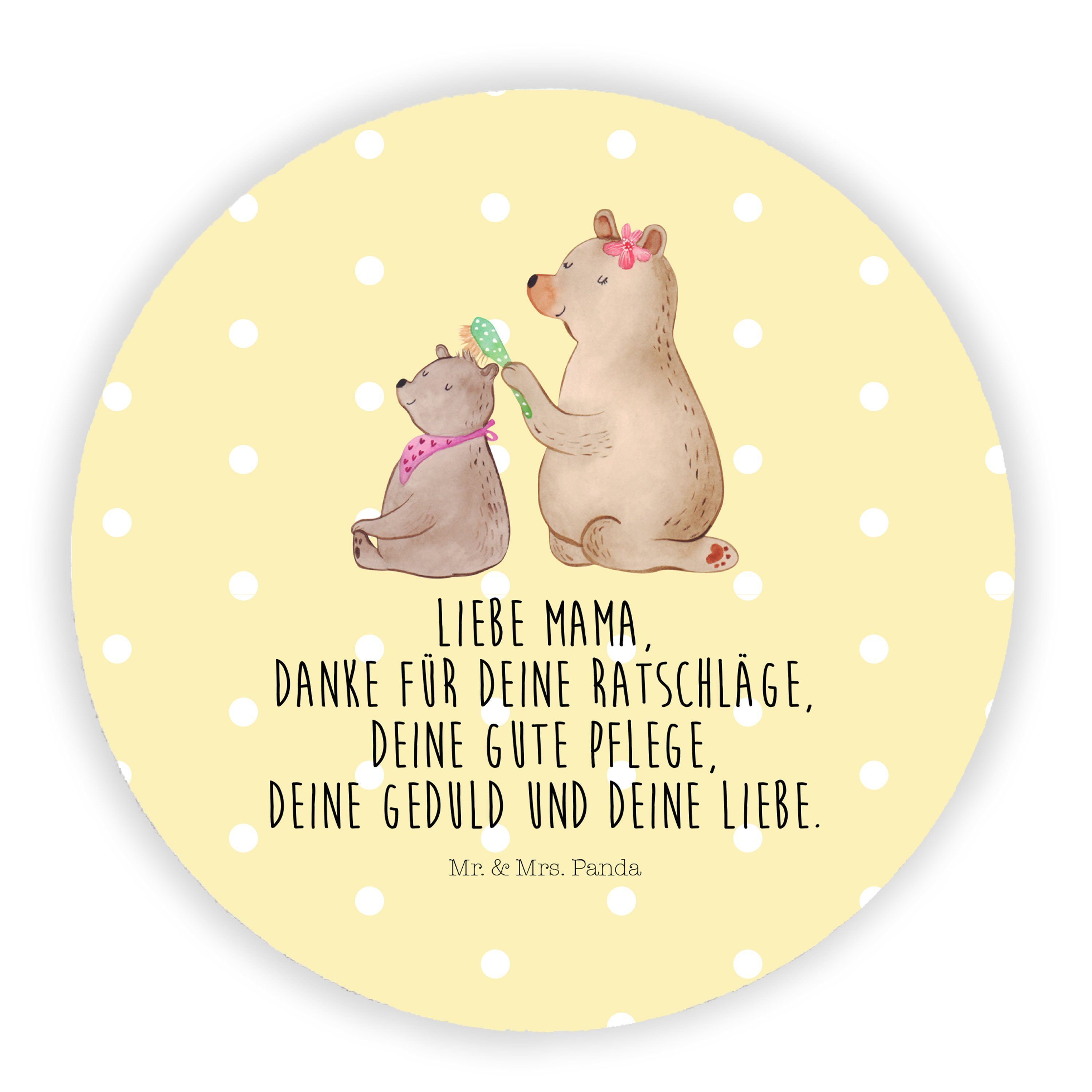 Mr And Mrs Panda Magnet Bär Kind Gelb Pastell Geschenk Bären