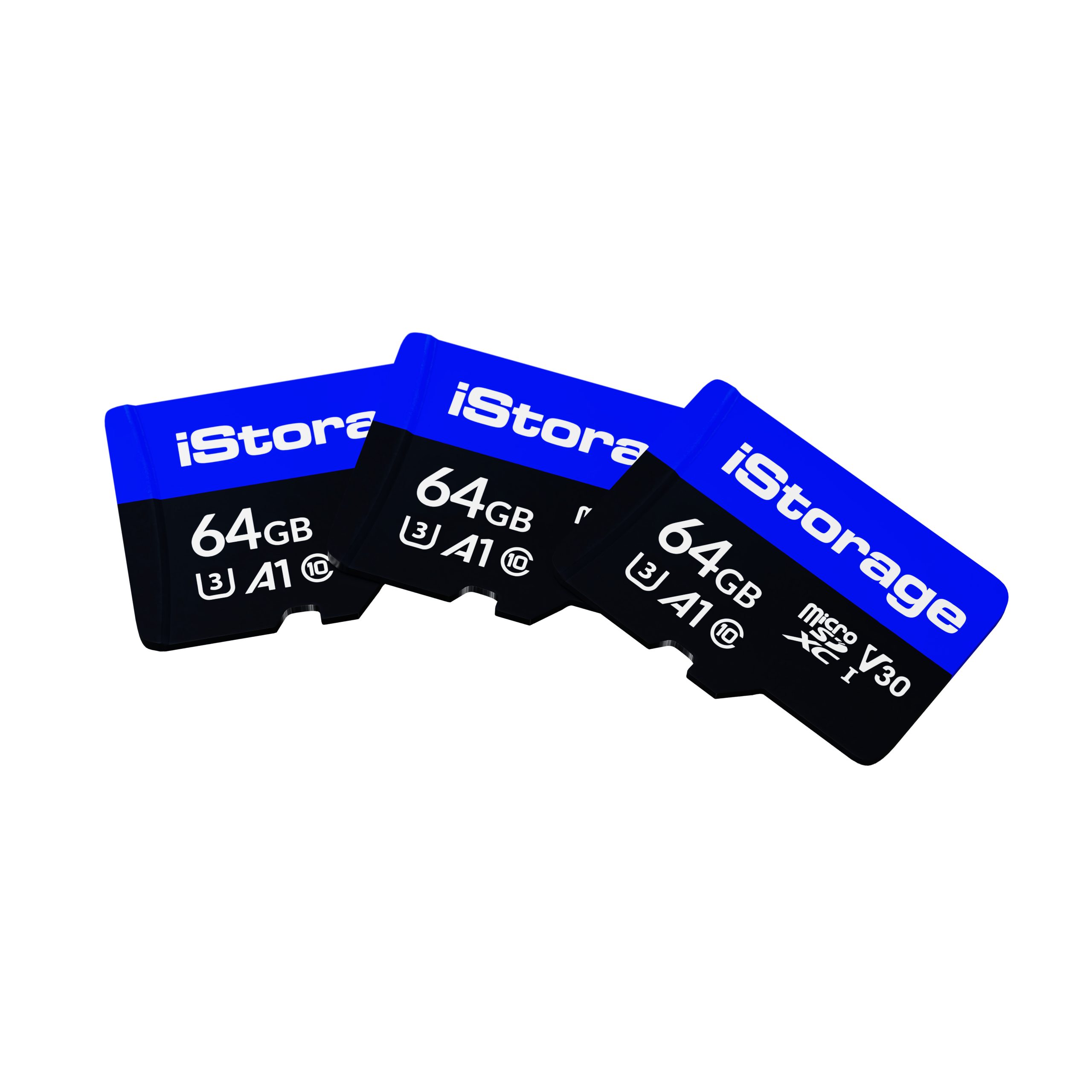 iStorage microSD Card - 3 pack Micro SD-Karte