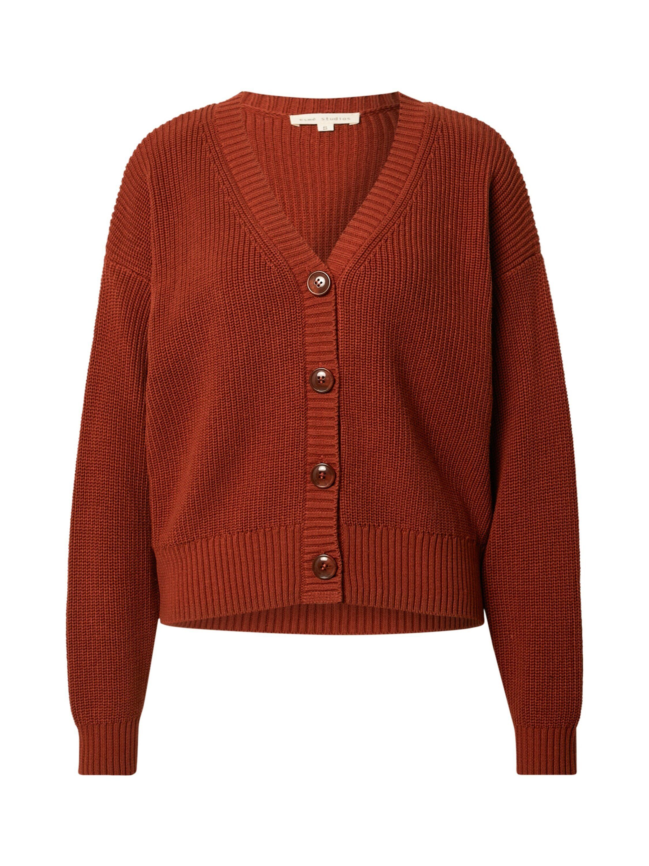 Esmé Studios Strickjacke Libby (1-tlg) Plain/ohne Details