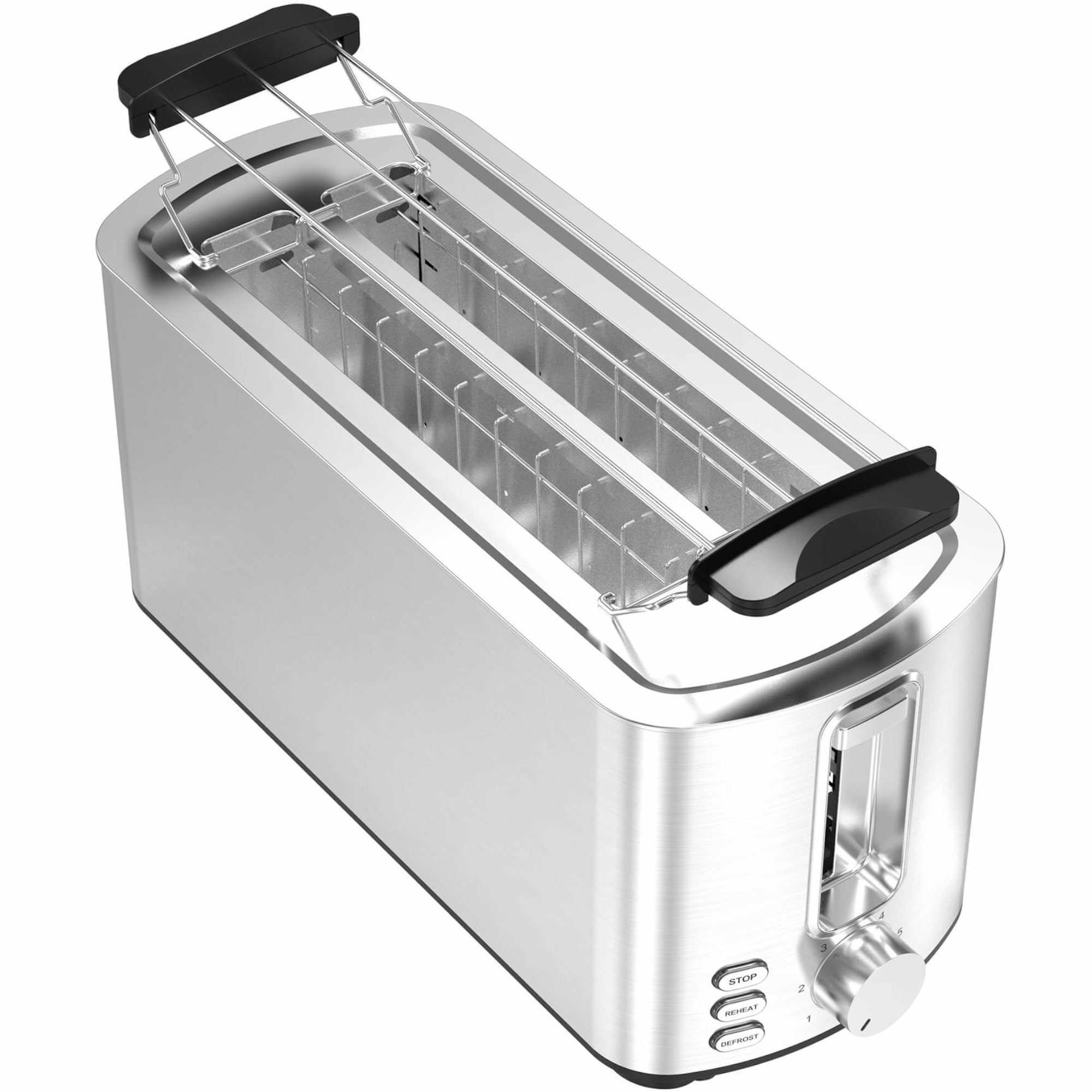 TurboTronic by Z-Line Toaster 4 Scheiben Langschlitz Toaster ...