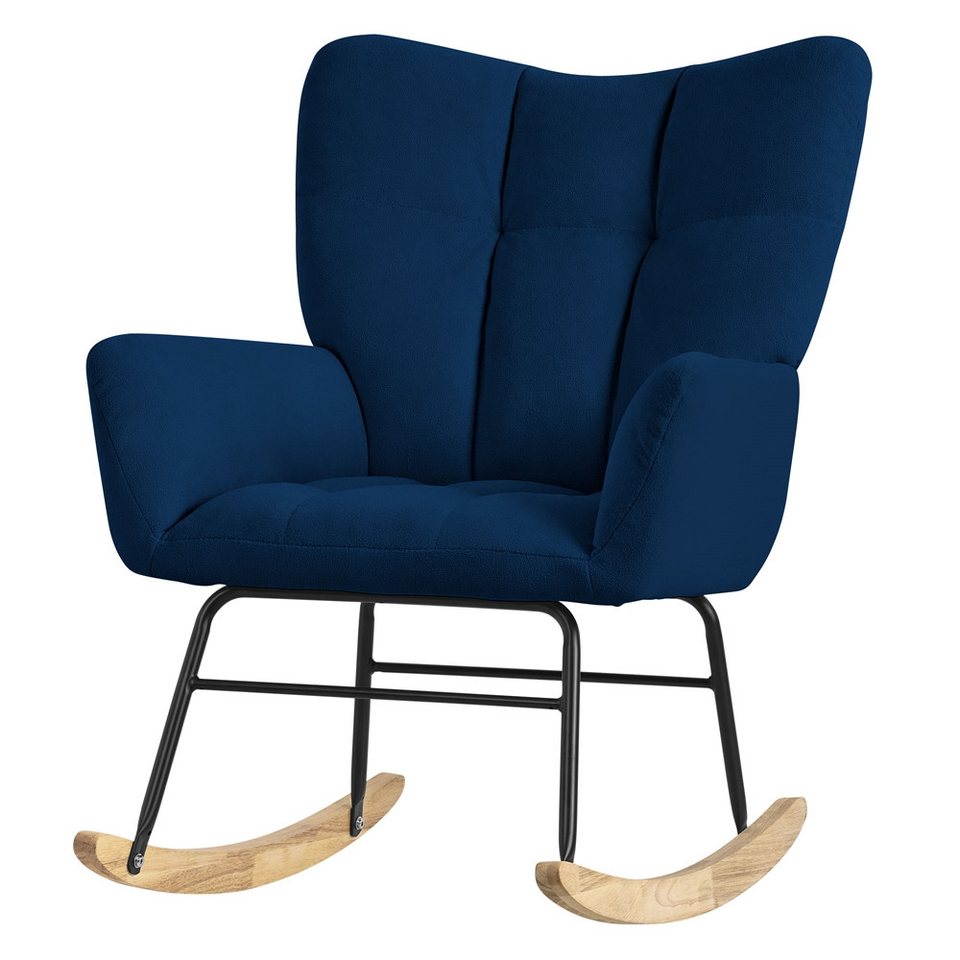 Ml Design Stuhl Schaukelsessel Ohrenstuhl Schaukelstuhl Akzentstuhl