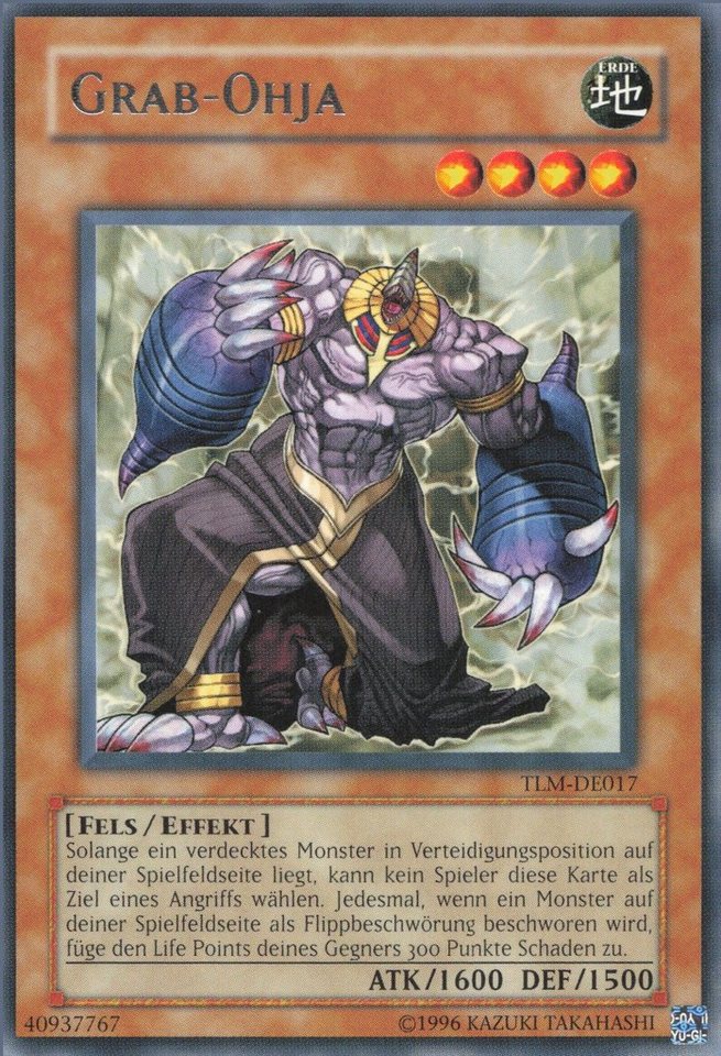 Recollectibles Sammelkarte Yugioh Karte Grab Ohja V 1 Deutsch Yu Gi
