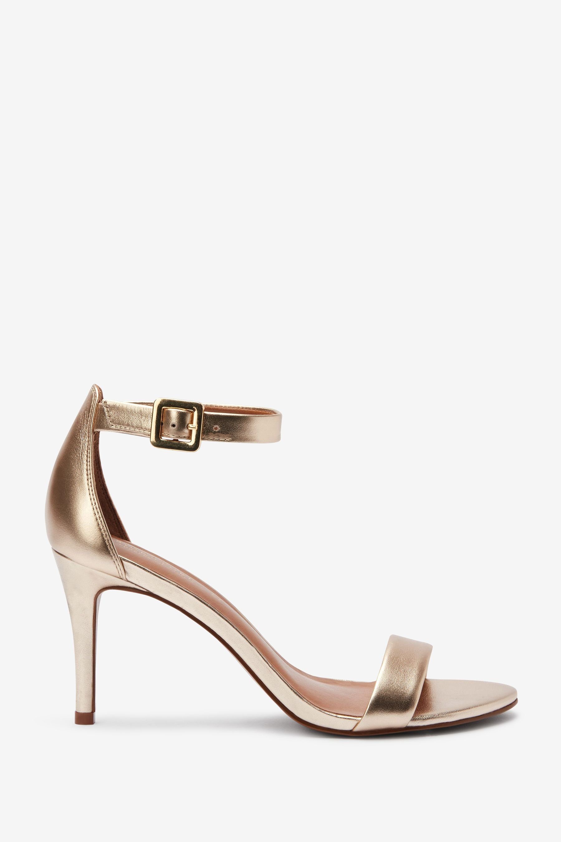 Goldene Sandalen mit Absatz für Damen online kaufen | OTTO