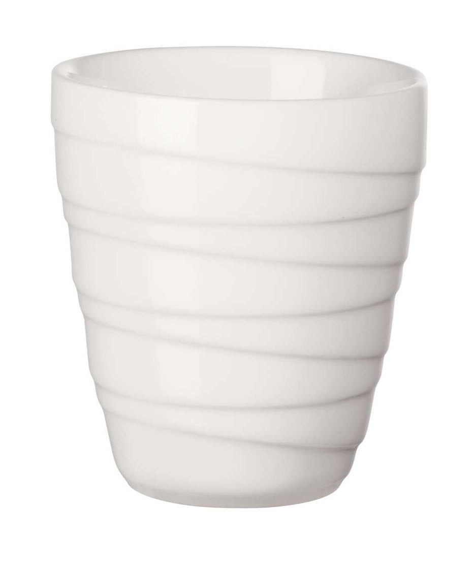 Asa Selection Becher Thermobecher Twisted Weiss 02 L Porzellan