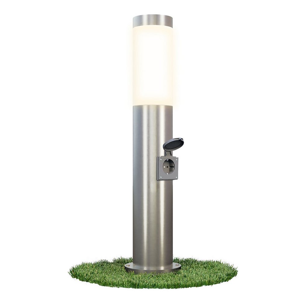 Linovum Led Außen Wandleuchte Wegeleuchte Bosea S Mit Steckdose And E27