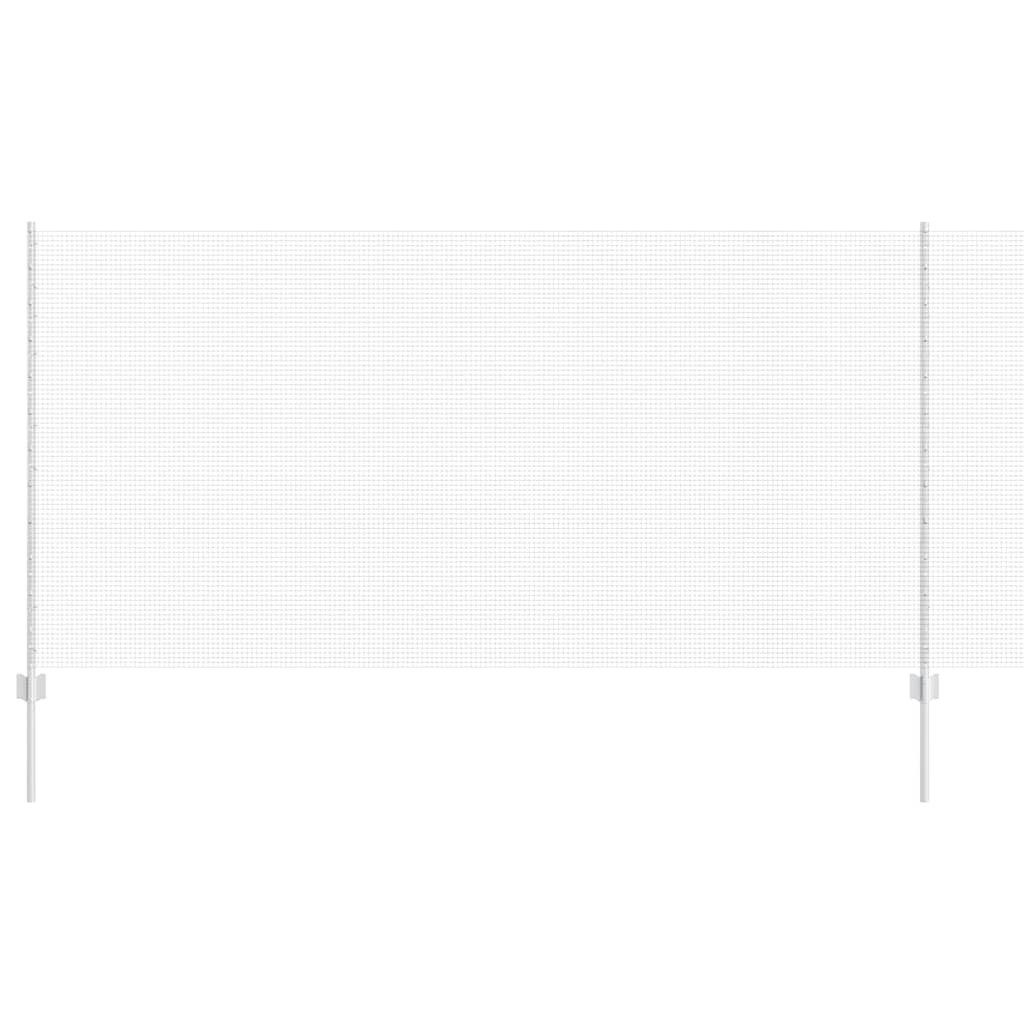 vidaXL Gartenzaun Schweißdrahtzaun mit Pfosten 25 x 1,2 m (B x H), (1 ...