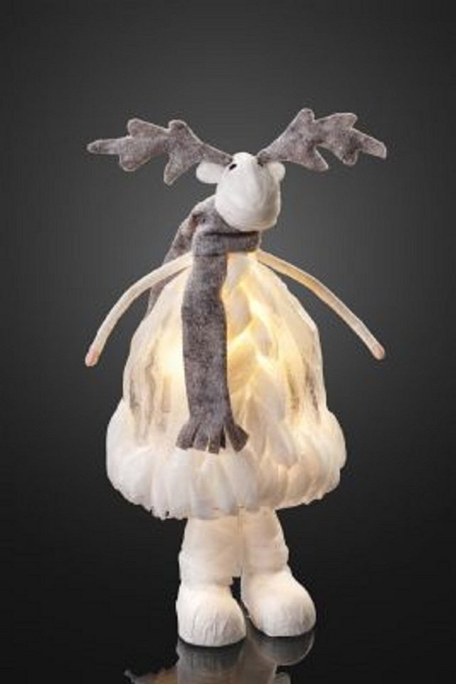 Hellum Led Dekofigur Hellum Led Elch Deko Figur 10 Bs Warmweiß Innen