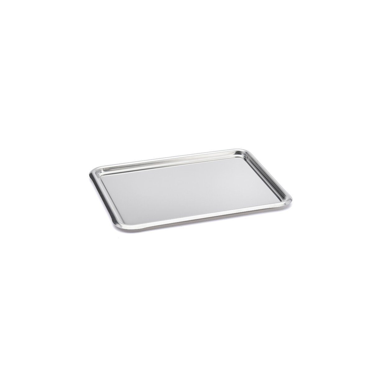De Buyer Servierplatte Patisserie Edelstahl Backwarenplatte 24x19 Cm