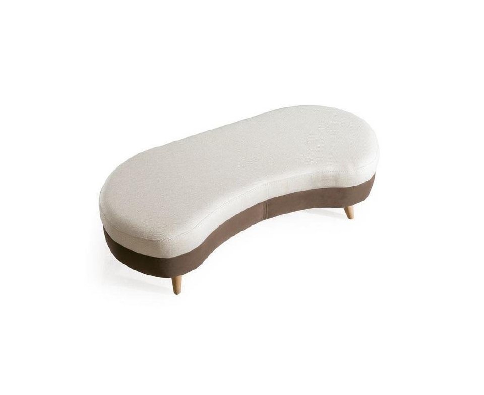 Jvmoebel Fußhocker Weißer Fußhocker Pouf Hocker Ottomane Beistellhocker