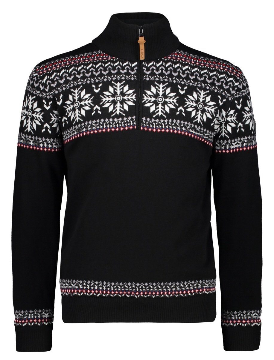 Cmp Strickpullover Cmp Herren Pullover Man Knitted Wp Mit Wind Protect