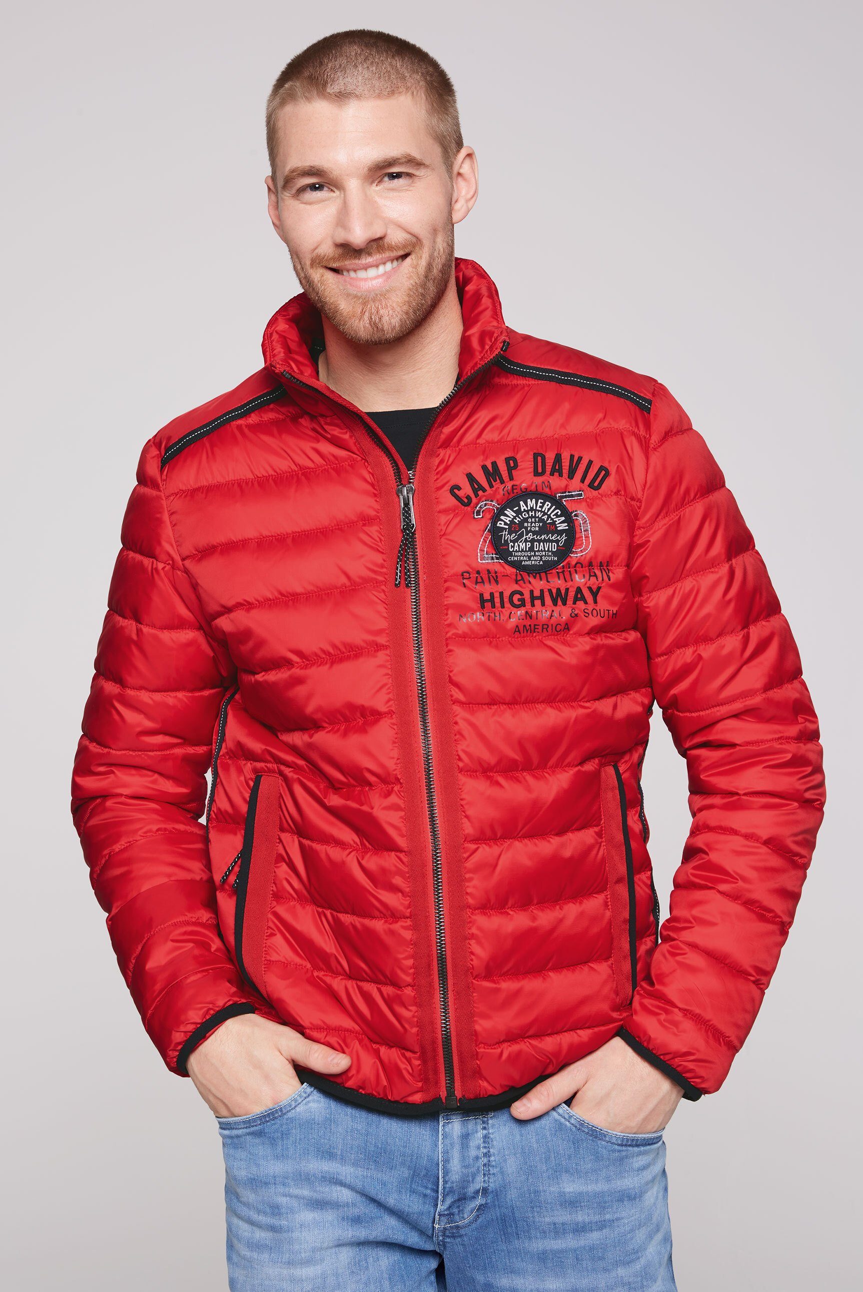 Rote Camp David Herren Jacken online kaufen | OTTO