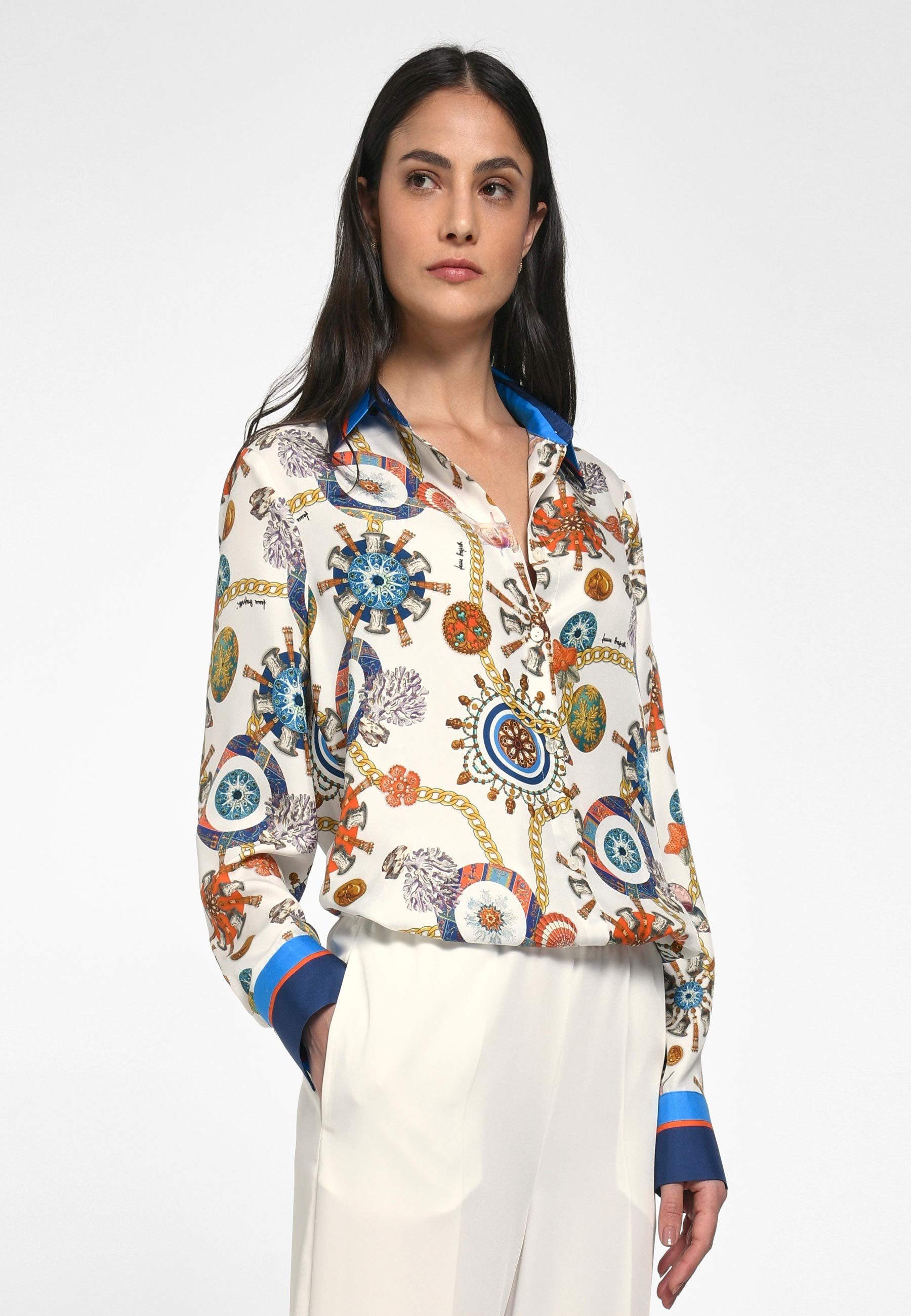 Laura Biagiotti Roma Klassische Bluse Silk