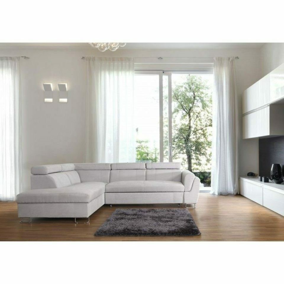 Jvmoebel Sofa Design Ecksofa Sofa Bettfunktion Couch Polster Sitz Eck