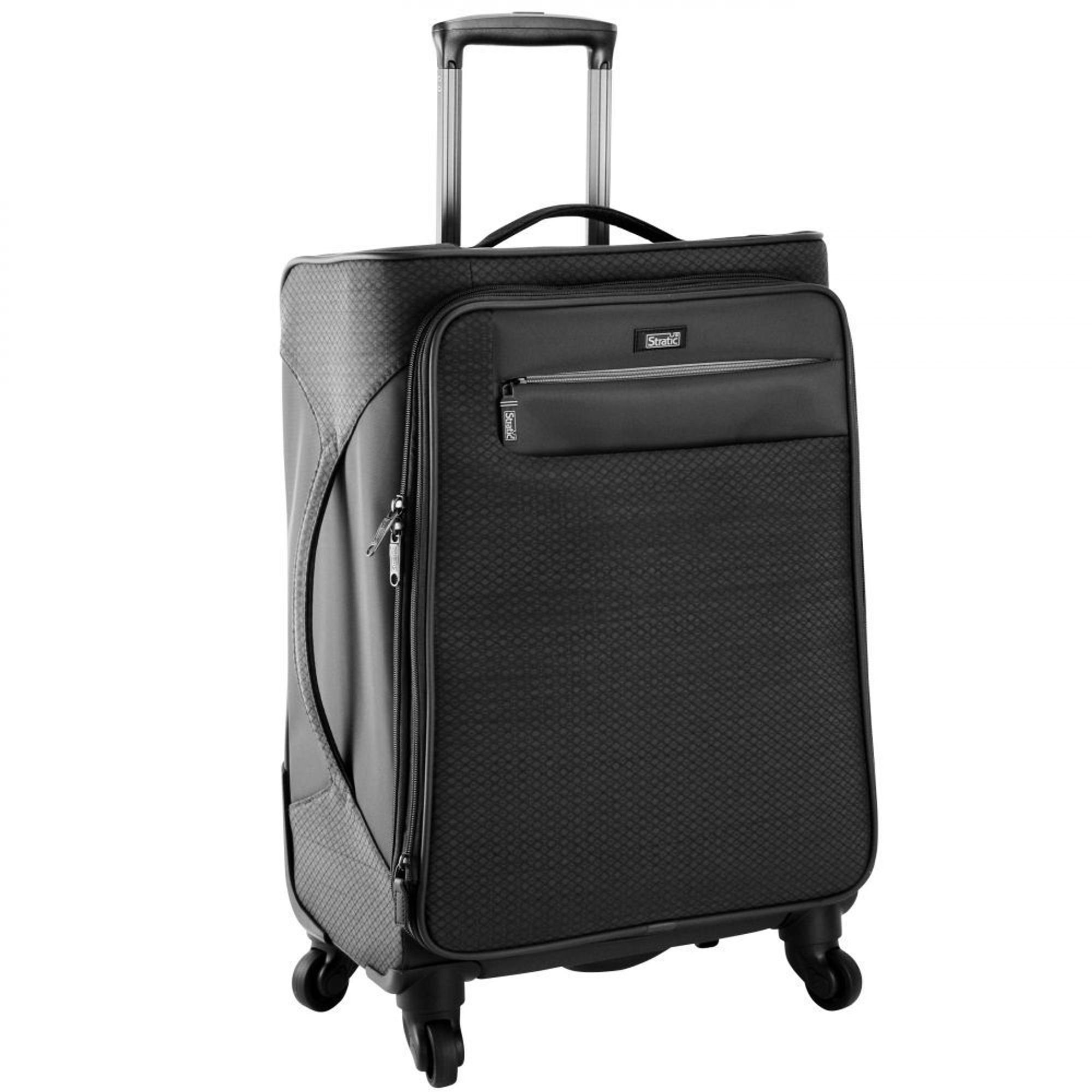 Stratic Weichgepäck Trolley Conquest 4 Rollen Nylon