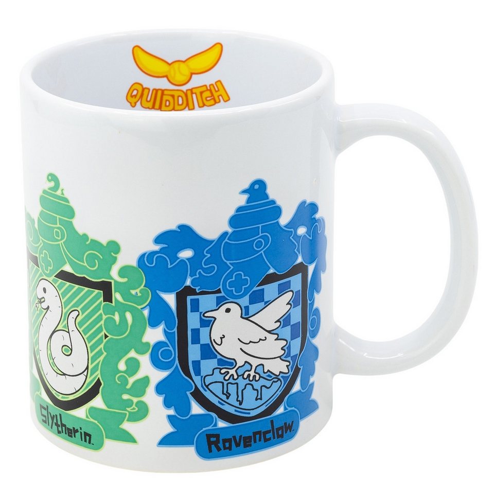 Stor Tasse Stor Harry Potter Tasse Aus Keramik 325ml Häuser Motiv